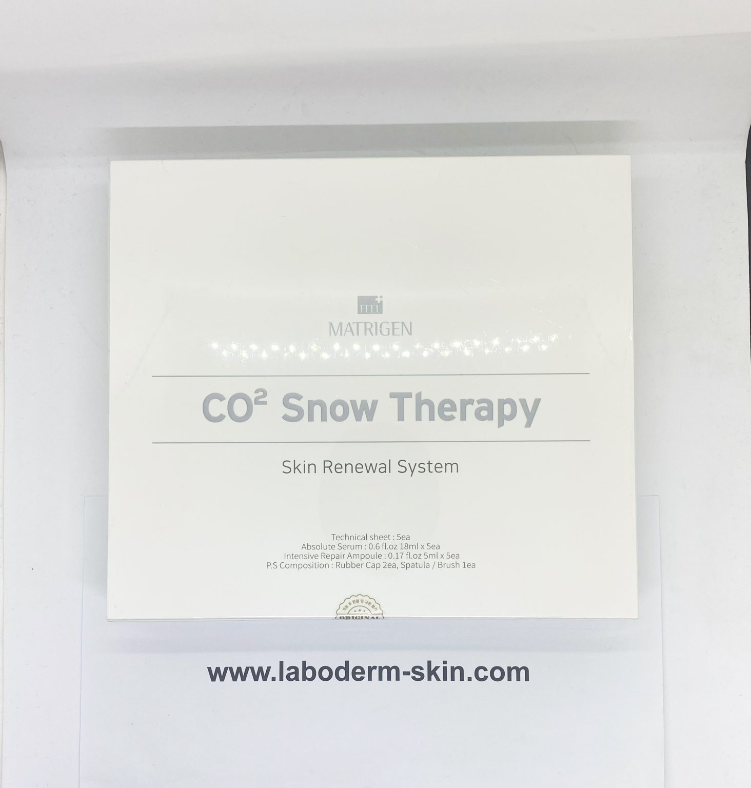 Matrigen CO2 SNOW THERAPY | Korea co2 carboxy mask