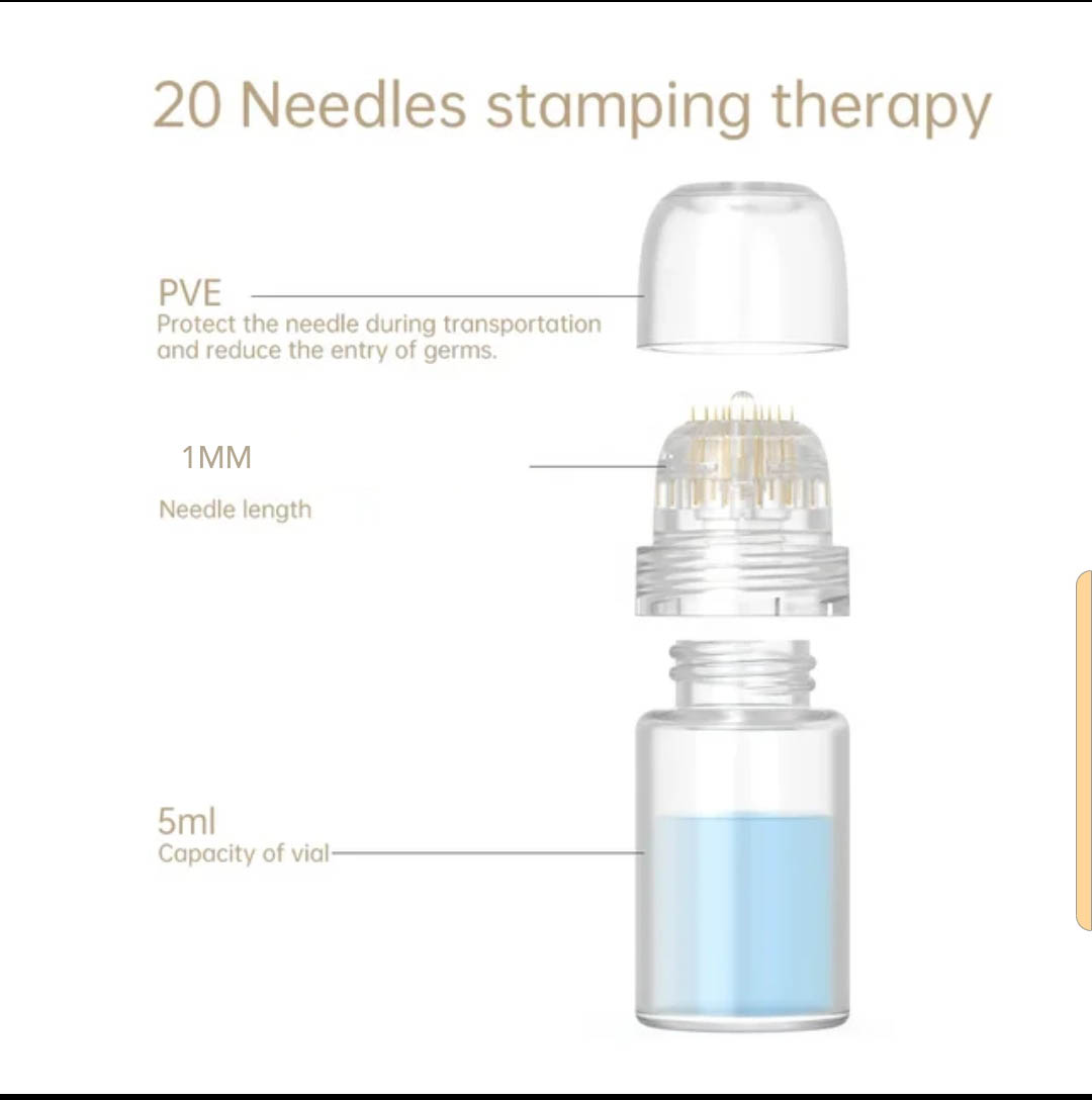 Hydra Needle Derma Stamp microneedling applicator