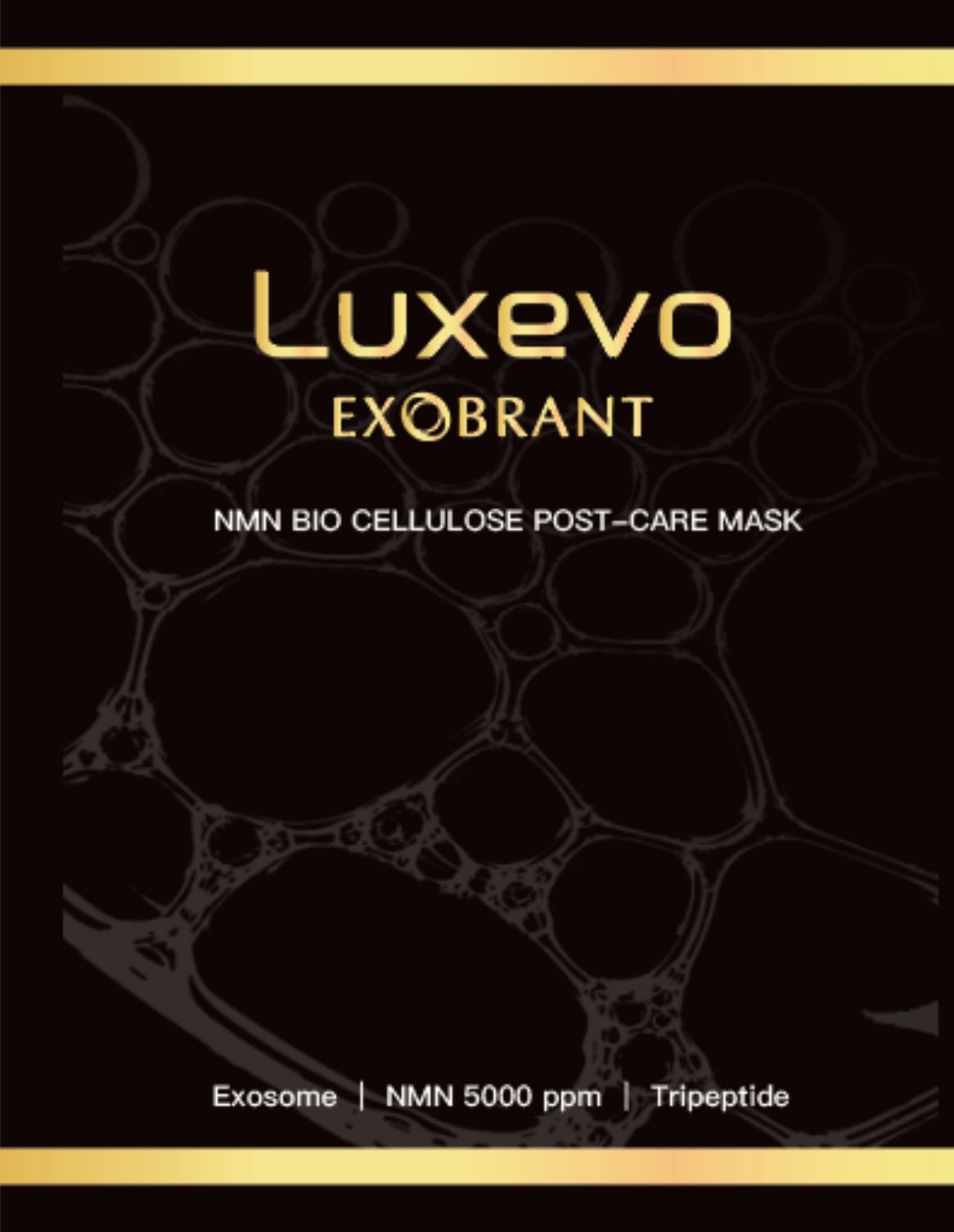 Luxevo Exobrant NMN Bio Cellulose mask | Exosome mask | NAD+ NMN